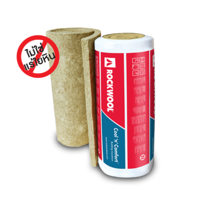 ROCKWOOL ฉนวนใยหินร็อควูล รุ่น ProRox WM 950-SA - 3M Fire Barrier Thailand